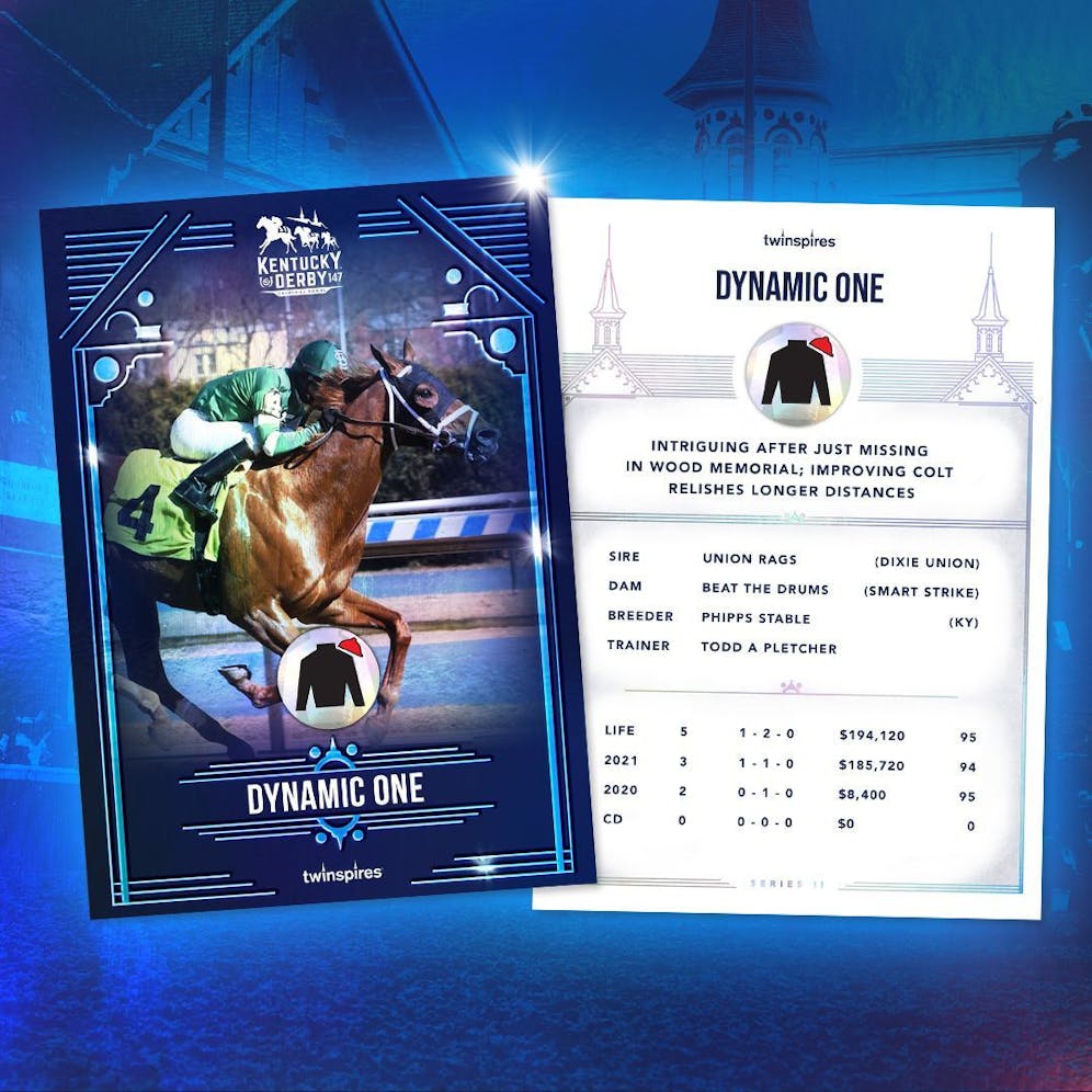 Exciting 2021 Kentucky Derby Contender Trading Cards | TwinSpires