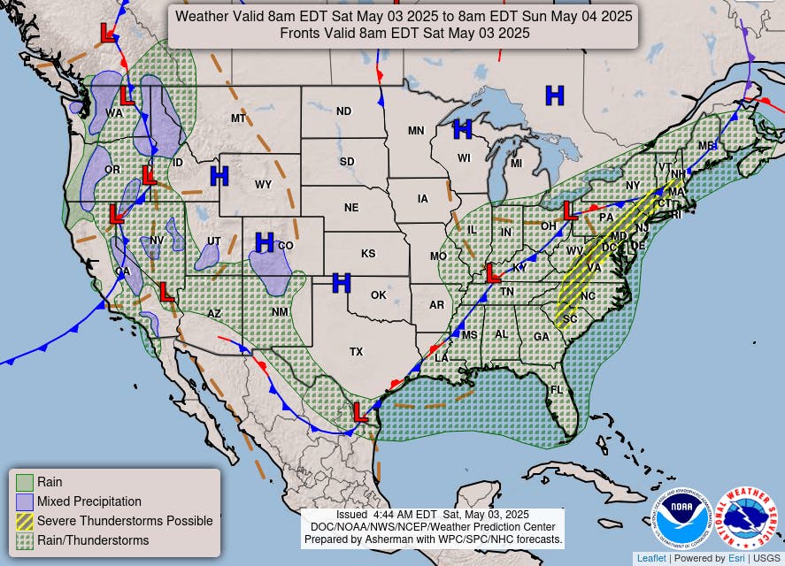 2025 Kentucky Derby: Weather forecast, rain, temperatures | TwinSpires